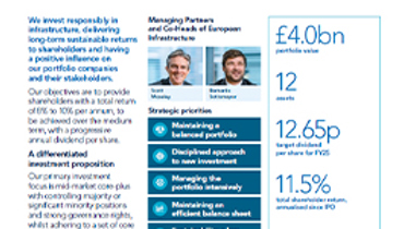 What we do | About us | 3i Infrastructure